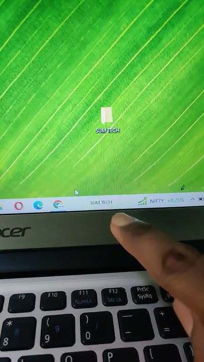 how to add name on taskbar || pc taskbar name customize - YouTube
