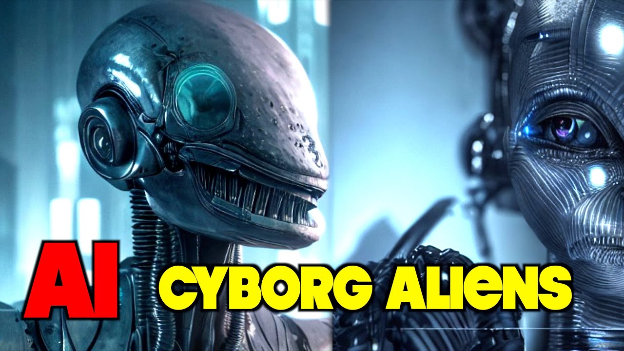 Amazing AI Generated Cyborg Aliens Part 3 - YouTube