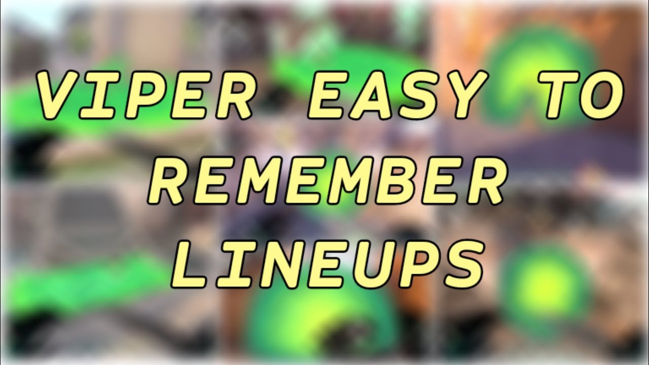 Viper Lineups part #1 Bind,Ascent and breeze lineups easy to remember ...