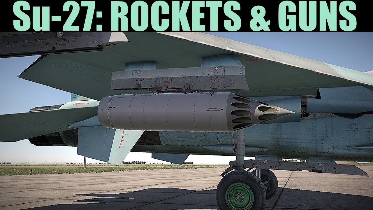Su-27, Su-33, Mig-29 & J-11A: Rockets & Gun Tutorial | DCS WORLD - YouTube