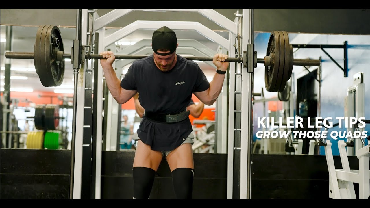 HOW TO GROW MEAT PISTON QUADS: Explaining My Quad-Focused Leg Day In ...