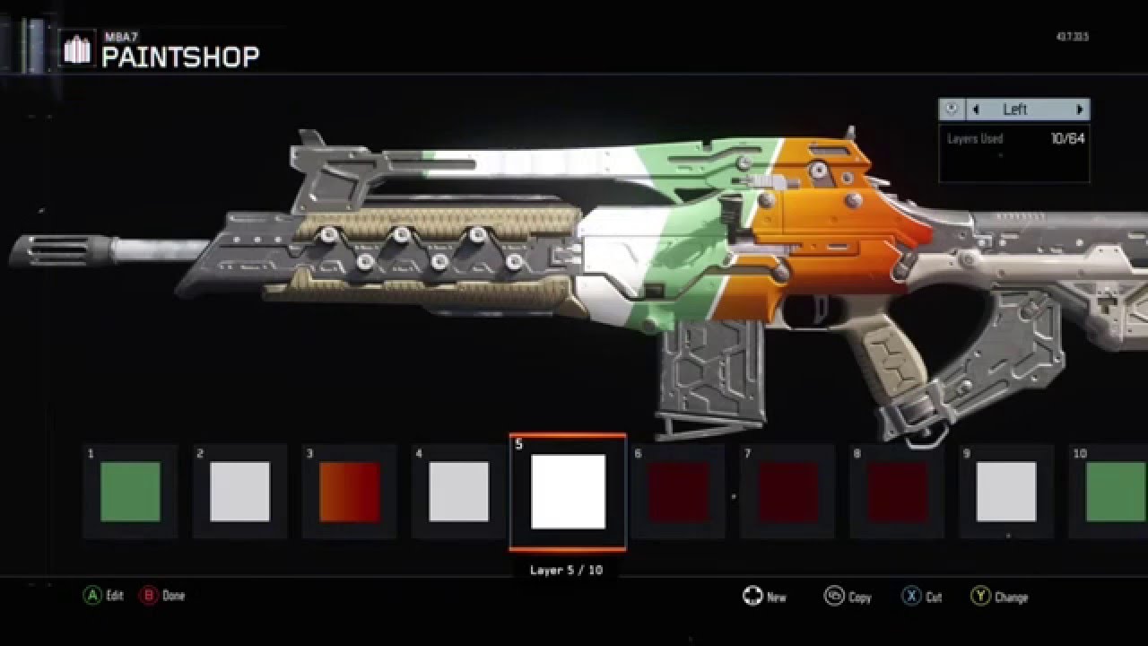 Black Ops III (Halo 5 Fade Weapon Skin Tutorial) - YouTube