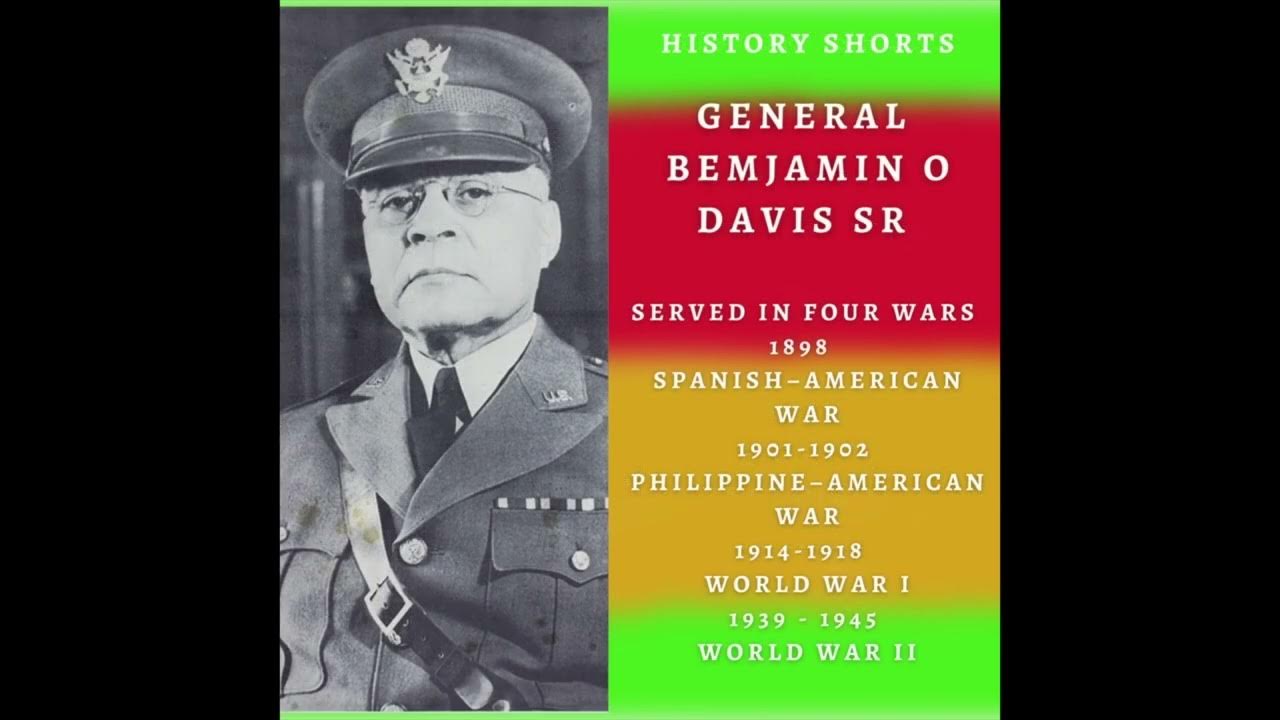 Gen Benjamin O Davis Sr - YouTube