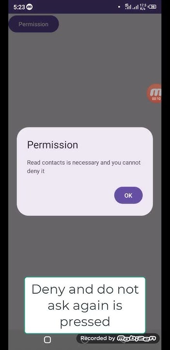 Handle Permission in Android JetPack Compose with PermissionMate - YouTube