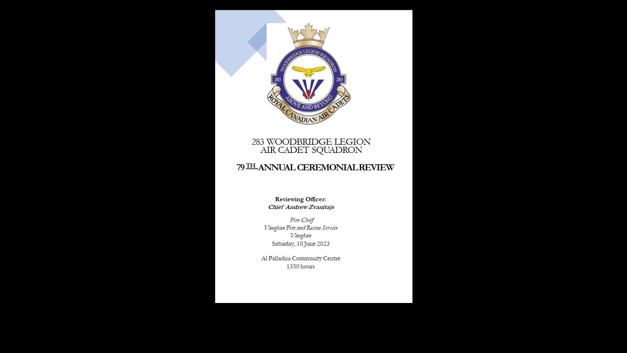 79 TH ANNUAL CEREMONIAL REVIEW - Part3 - YouTube