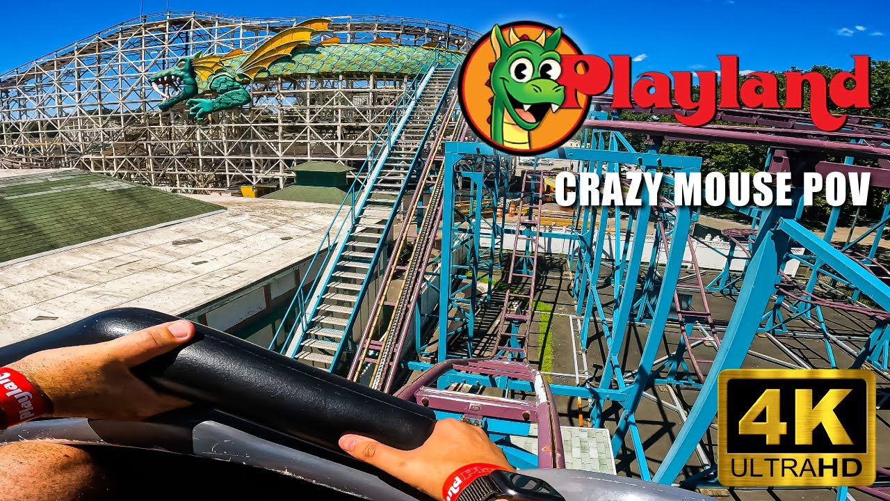 The Crazy Mouse POV [4K] | Rye Playland Park - YouTube
