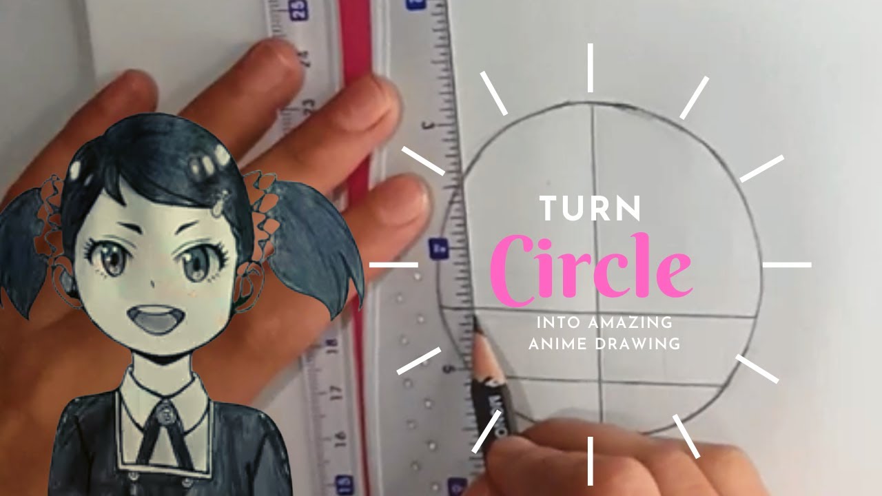 How to turn Circle into Easy Drawing - YouTube