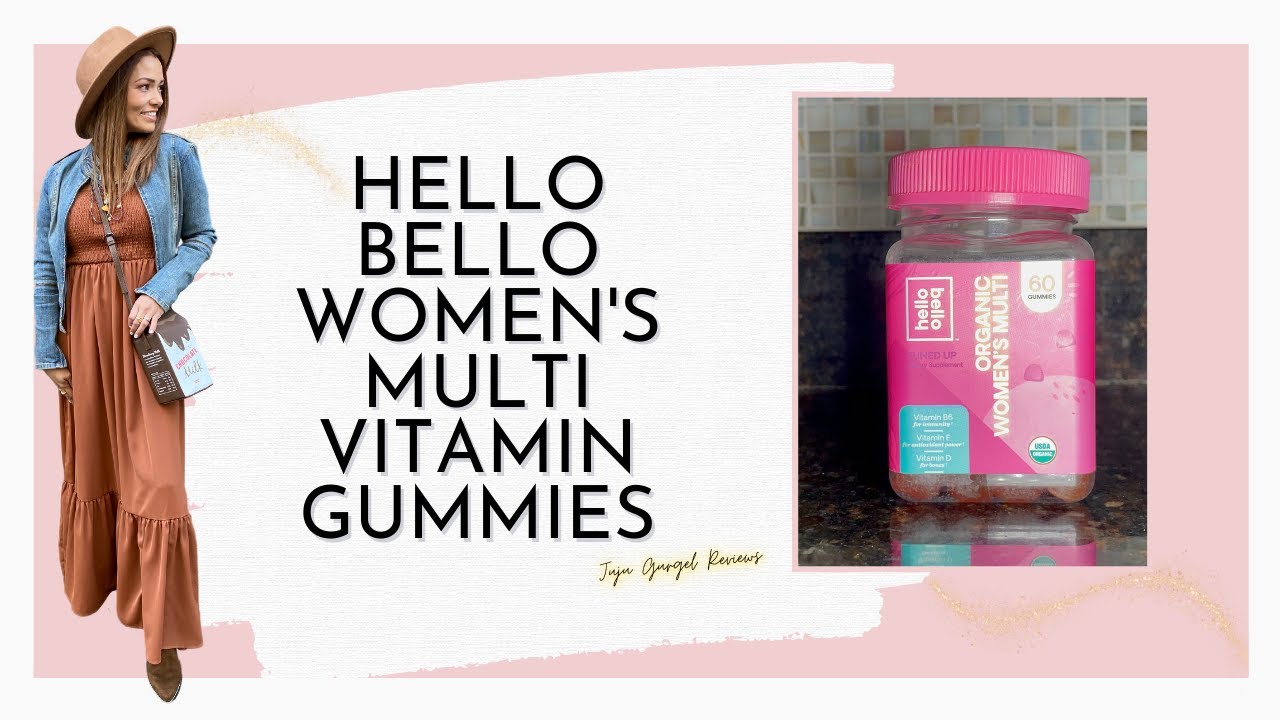 hello bello women's multi vitamin gummies review - YouTube