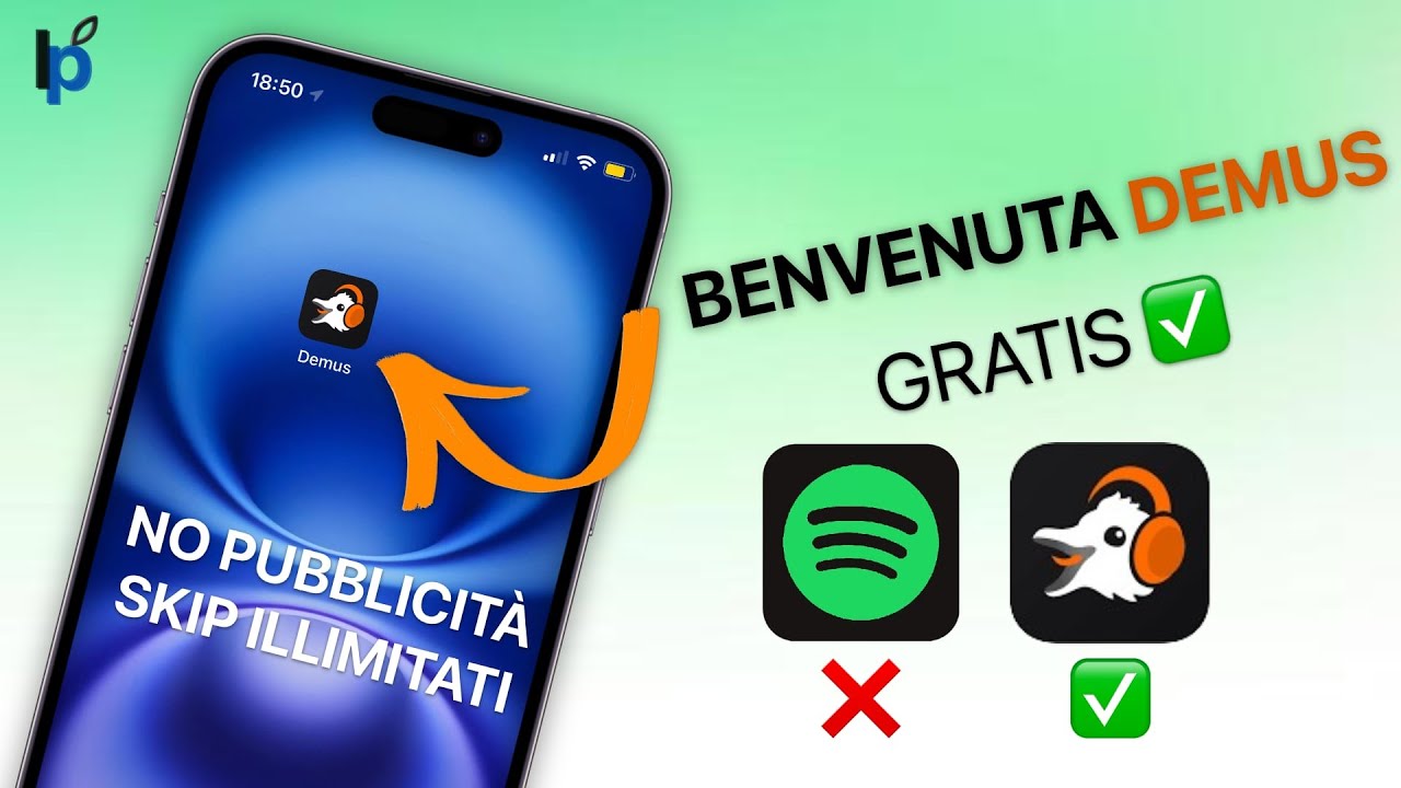 Addio Spotify! DEMUS: MUSICA GRATIS e SENZA PUBBLICITÀ su iPhone! - YouTube