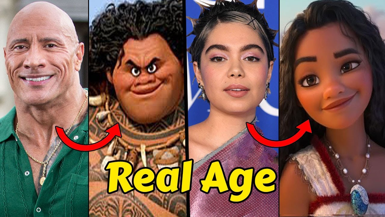 Moana 2 Voice Cast Real Name and Age 2024 - YouTube