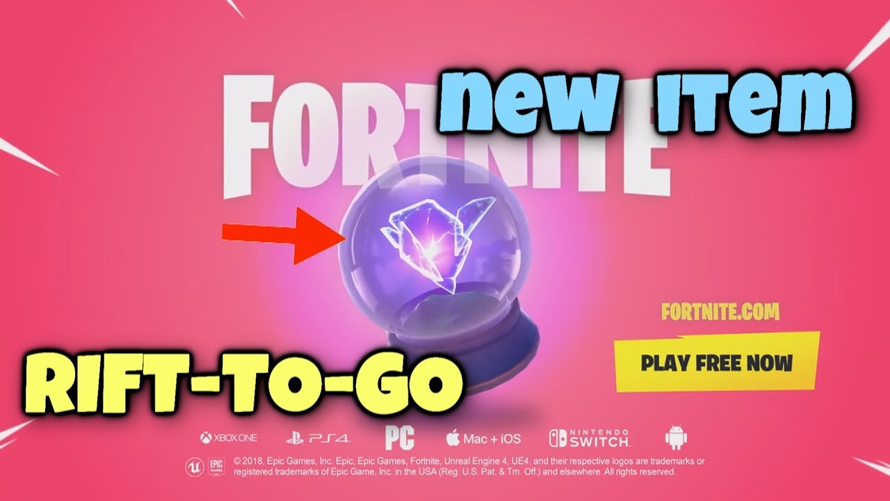 Fortnite Update RIFT-TO-GO New Item, Patch Note 5.3 - YouTube