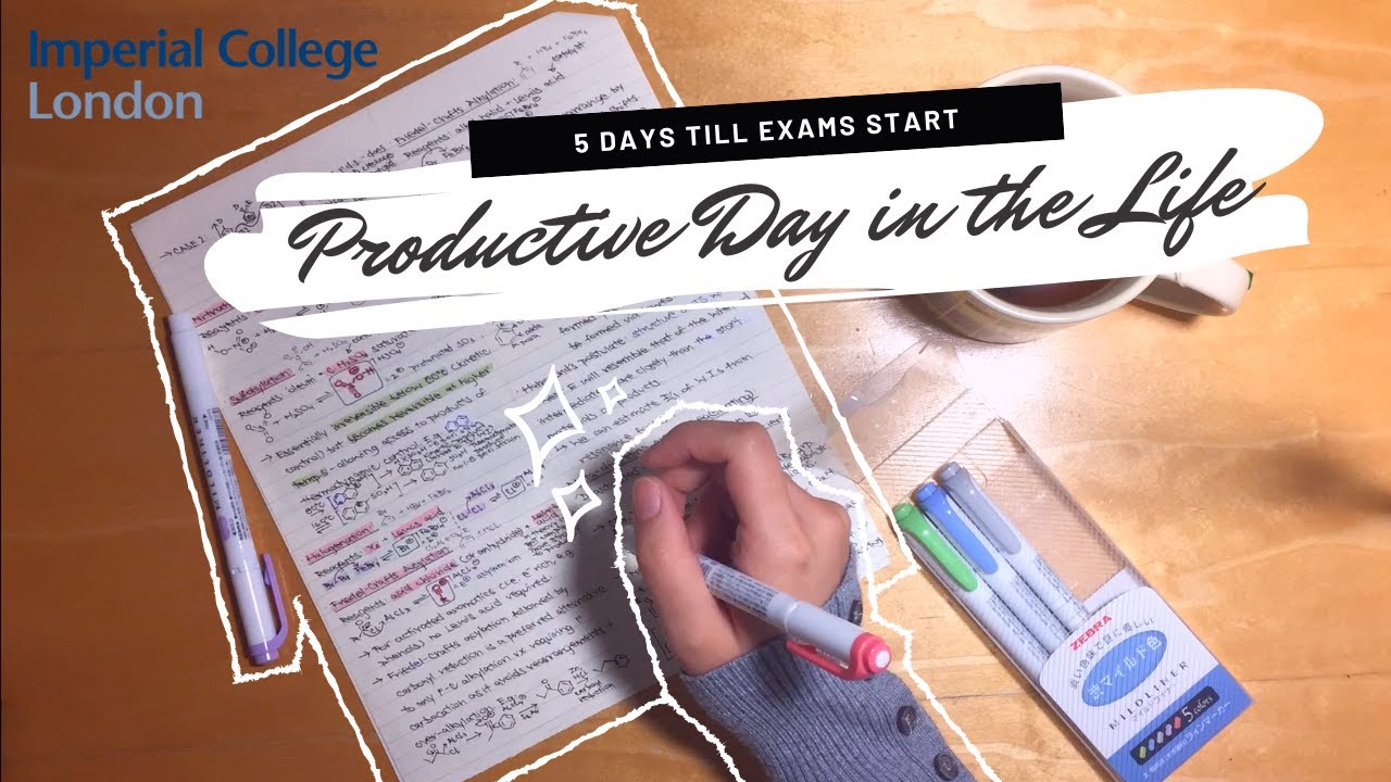 Productive DAY IN THE LIFE | University Chemistry Student - YouTube