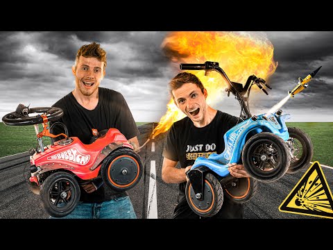 Wir bauen die GEFÄHRLICHSTEN BOBBY CARS der Welt