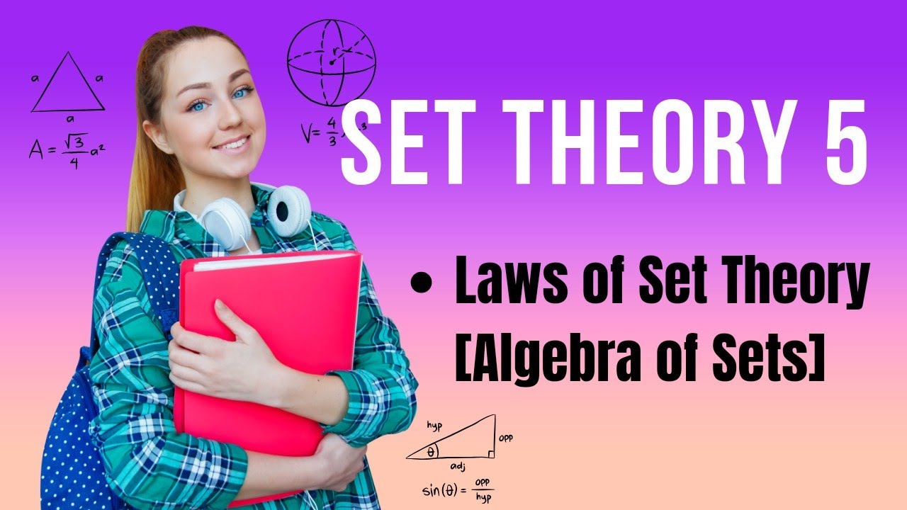 #maths ,#laws of set theory for class11,| BCA, BCOM, BBA, BTech| - YouTube
