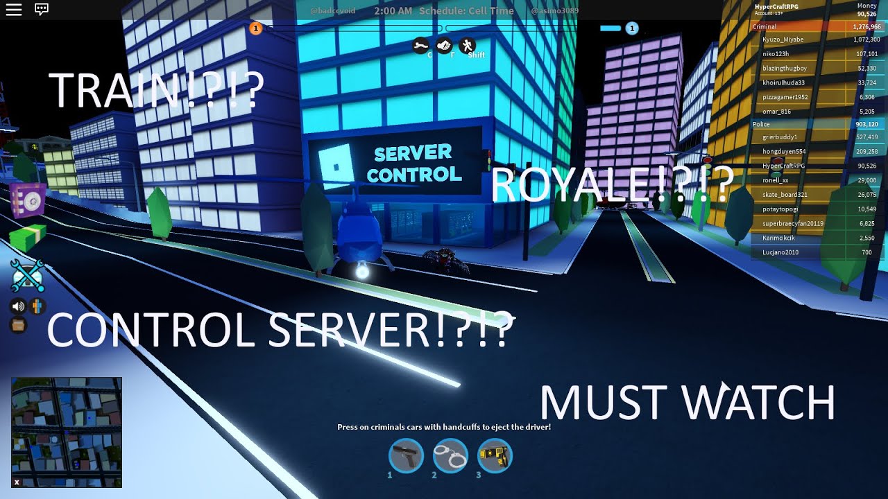 NEW ROBLOX JAILBREAK UPDATE SERVER CONTROL& MORE!?!? - YouTube