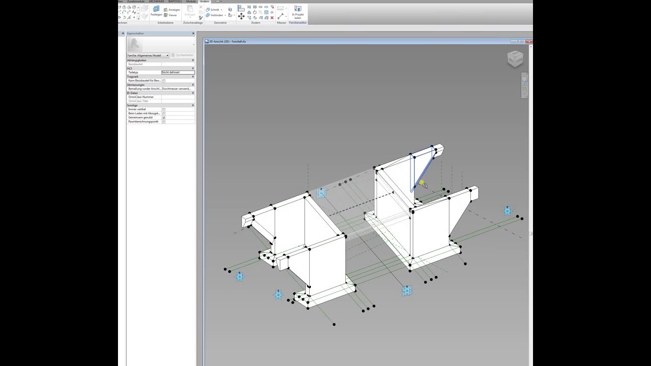 Revit Adaptive Familie EÜ - YouTube