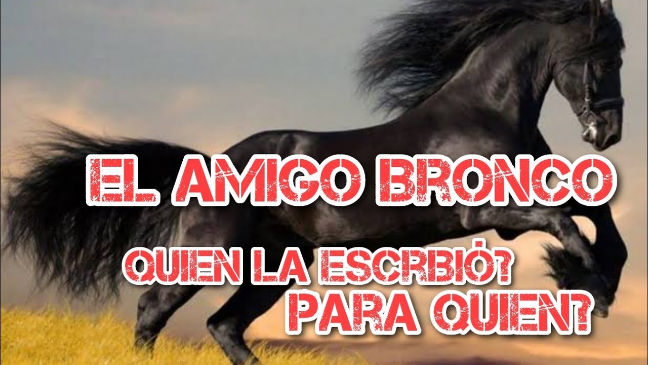 Amigo Bronco, la historia real. - YouTube