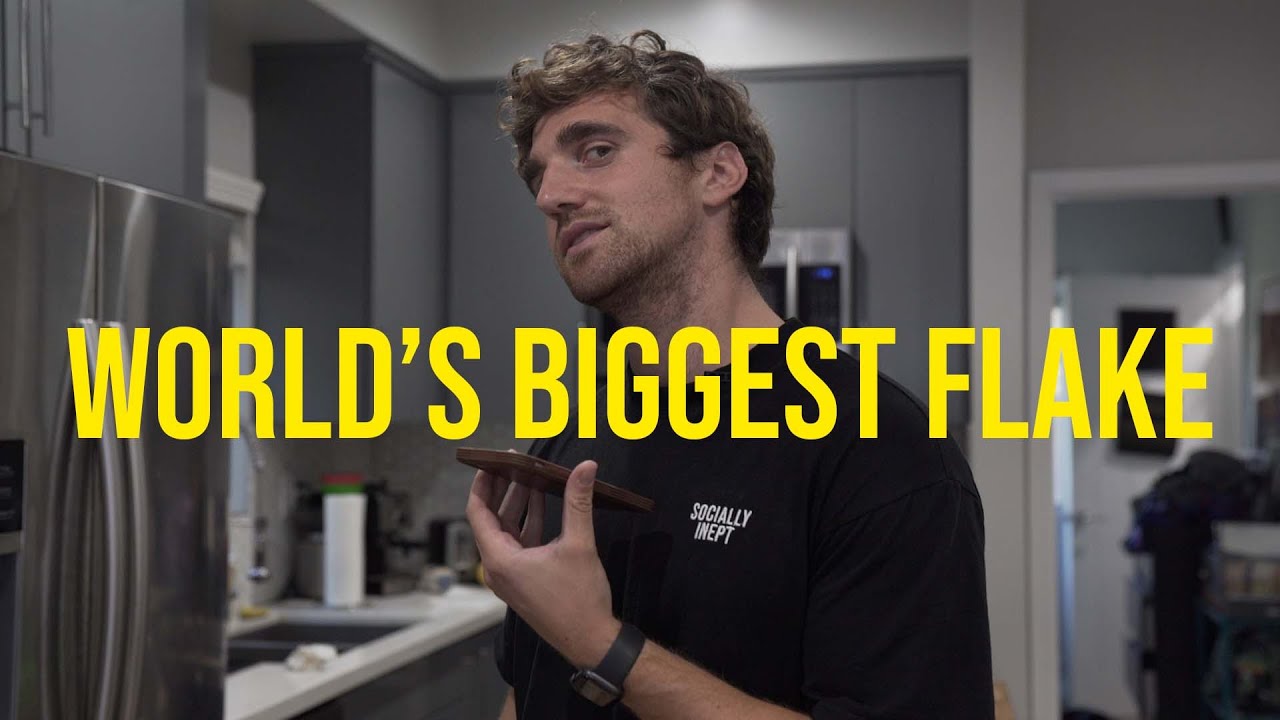 World's Biggest Flake - YouTube