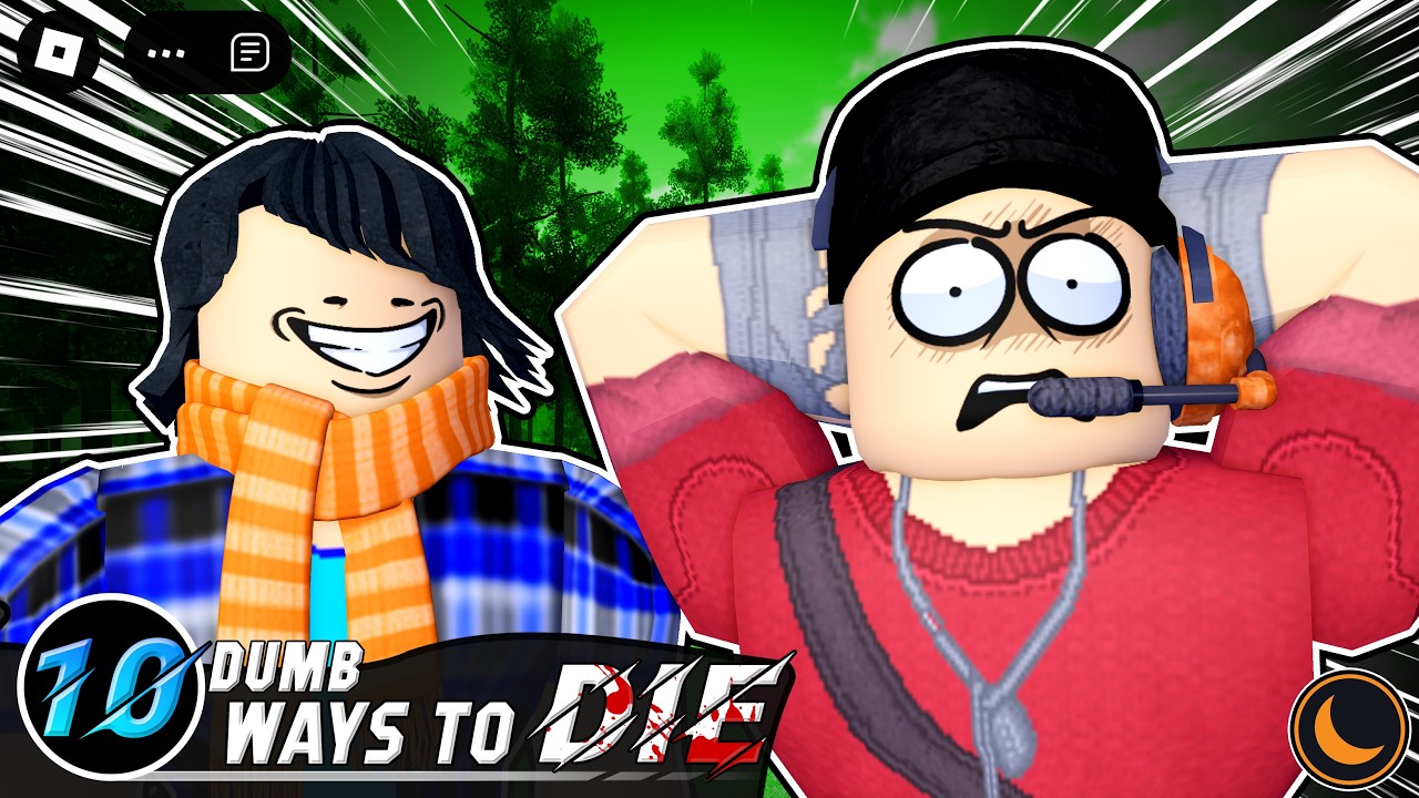 10 DUMB WAYS TO OOF IN ROBLOX V1 [MEMES | Moon Animator] - YouTube