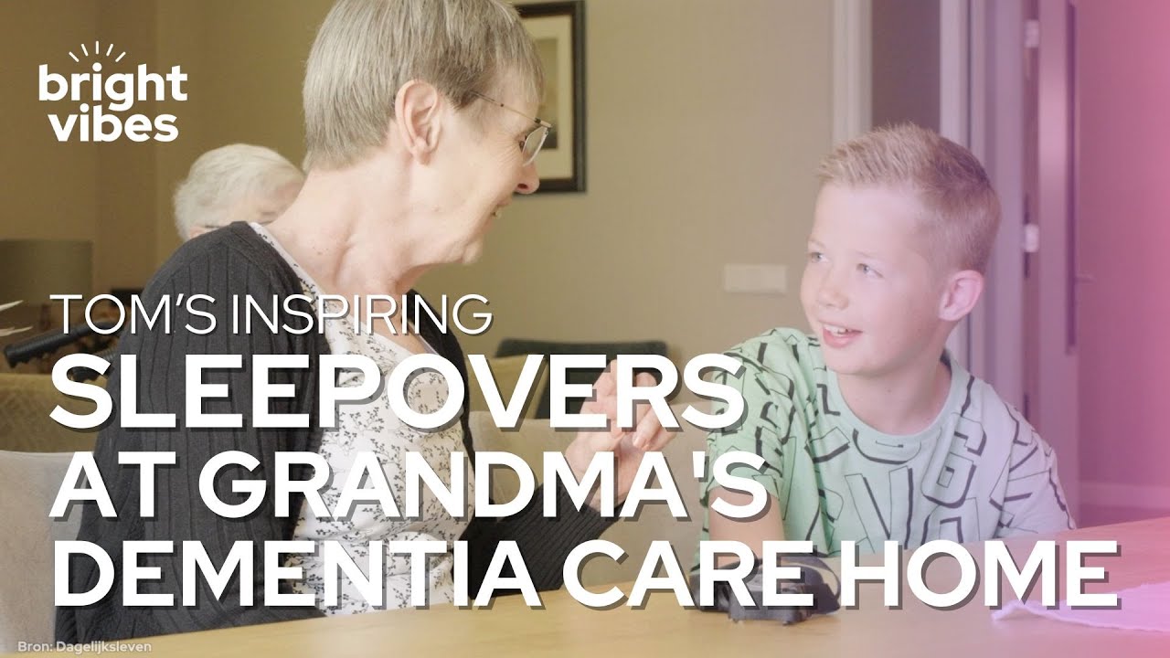 Sleepover At Grandma With Dementia In Care Home - YouTube