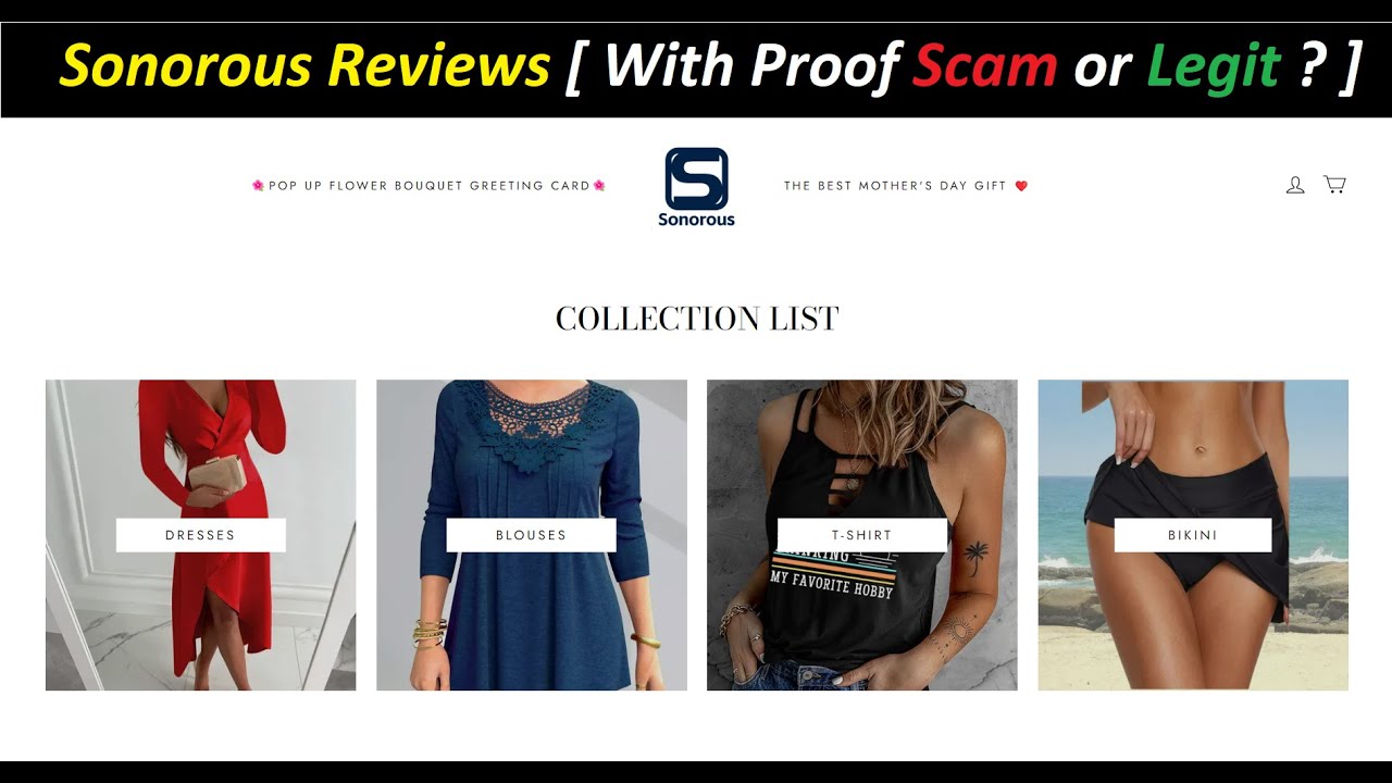 Sonorous Reviews [ With Proof Scam or Legit ? ] Sonorous ! Sonorous Shop Reviews ! Sonorous.Shop ...