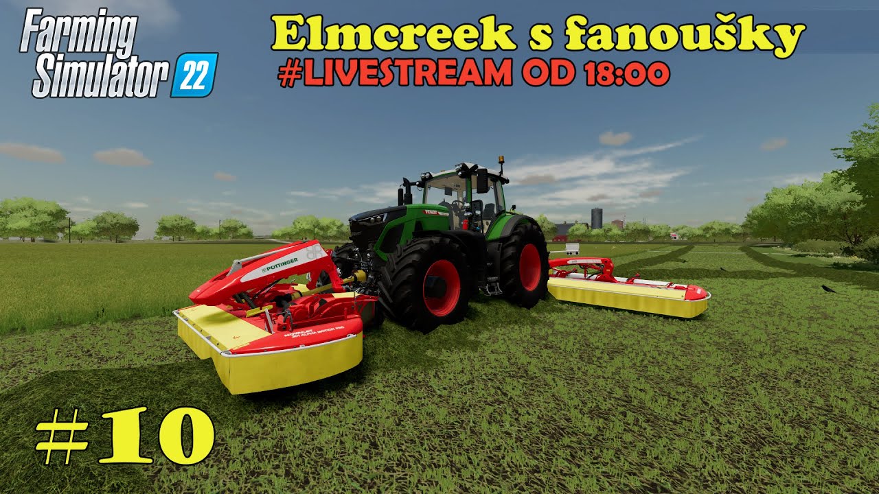 Americká farma s fanoušky//Farming Simulator 22 //MP#ŽIVĚ - YouTube