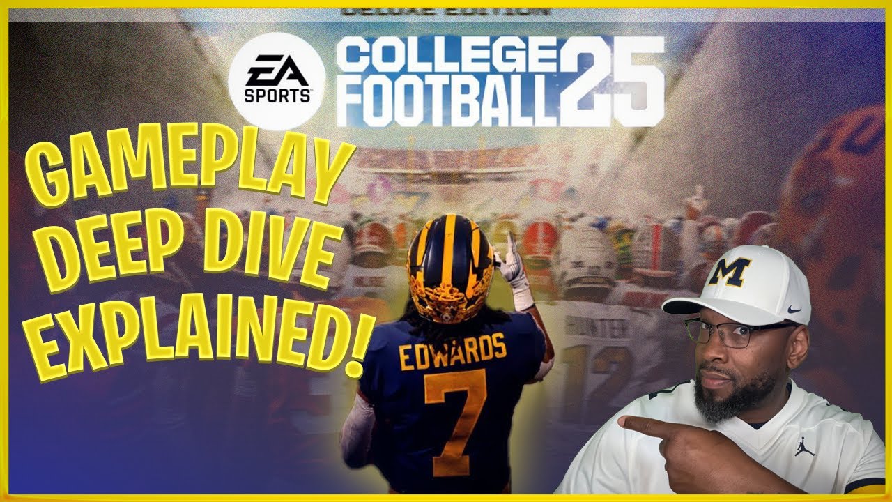 Gameplay Deep Dive Explained for EA College Football 25! - YouTube