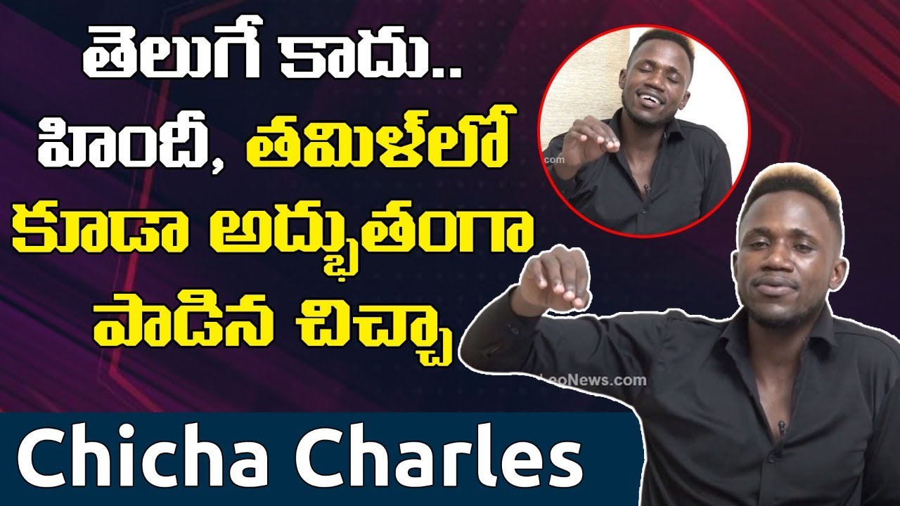 ప్రాణం పెట్టి పాడాడు | Chicha Charles Singing Hindi and Tamil Songs ...