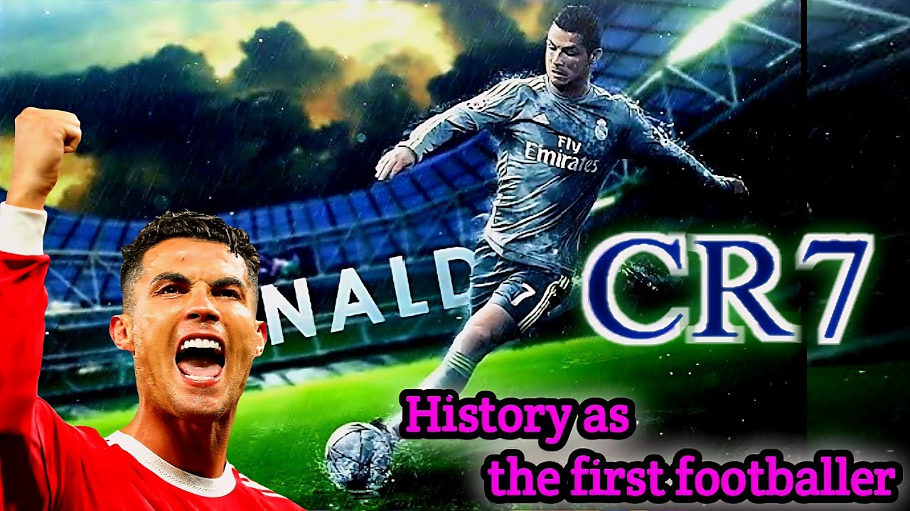 Ronaldo's history as the first footballer - YouTube