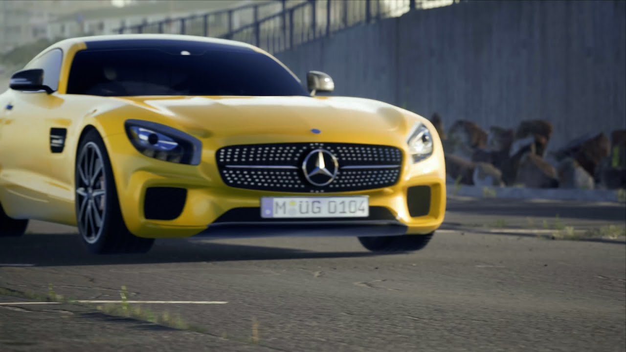 Mercedes-Benz Amg GTS | Unreal Engine 4.25 | Automotive Rendering - YouTube