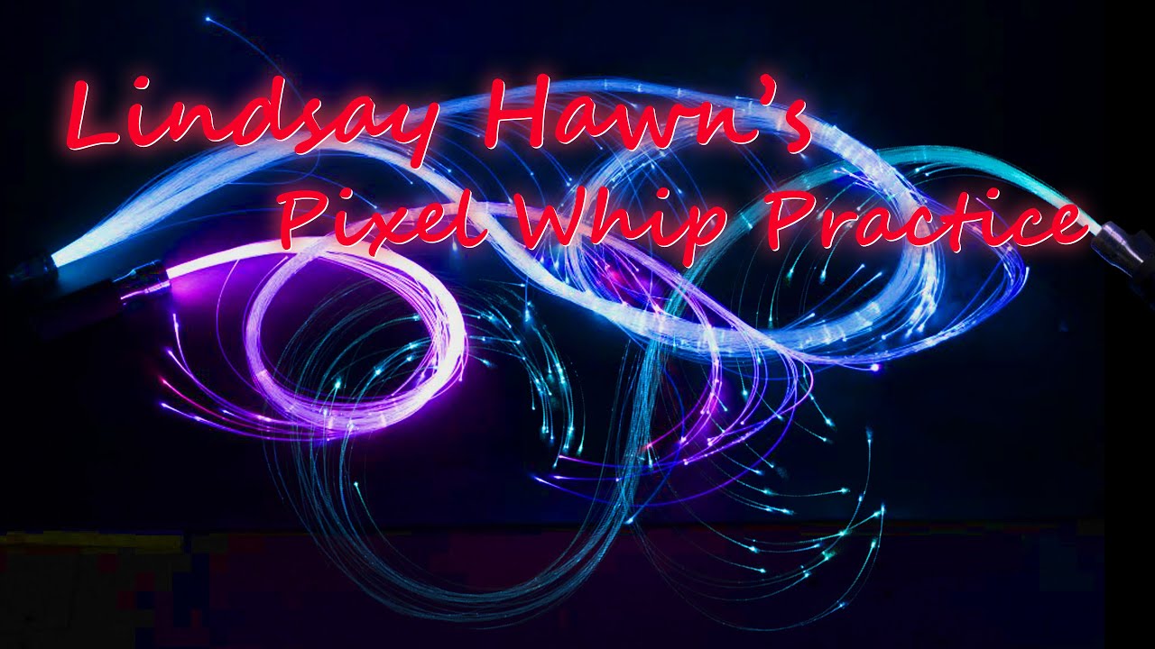 Lindsay Hawn's Pixel Whip Practice "Alone" - YouTube