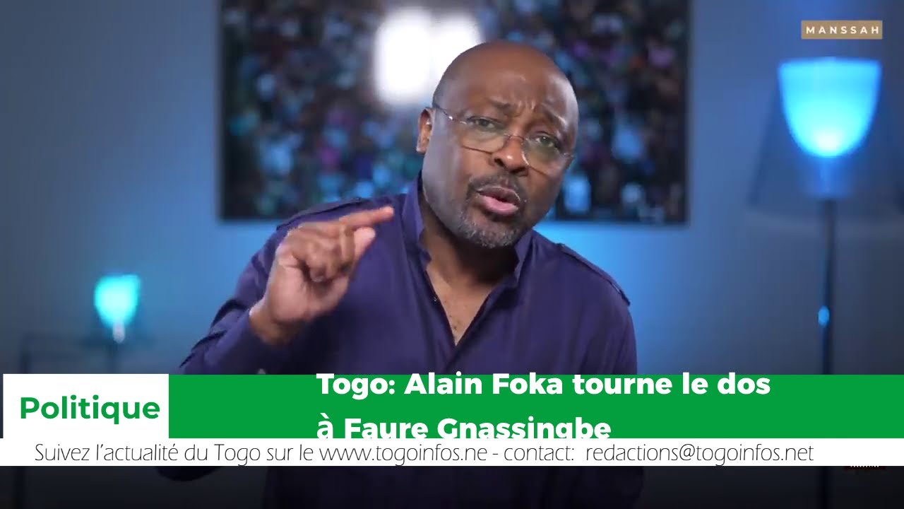 Togo: Alain Foka tourne le dos à Faure Gnassingbe - YouTube