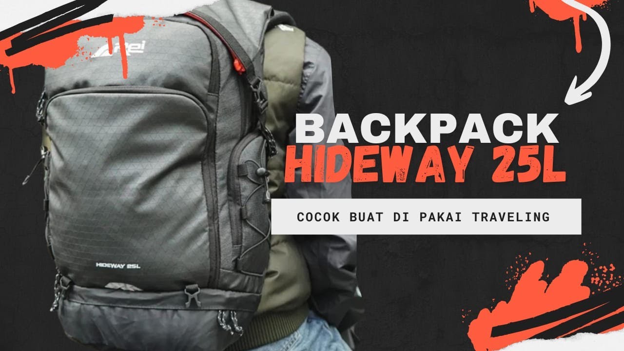 BACKPACK HIDEWAY 25L AREI OUTDOOR GEAR // URBAN BACKPACK # ...