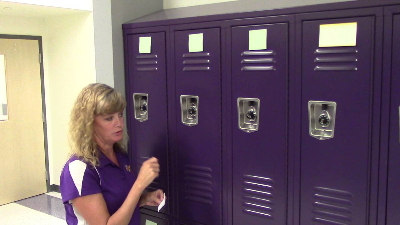 Bryan Middle/High School Lockers - YouTube