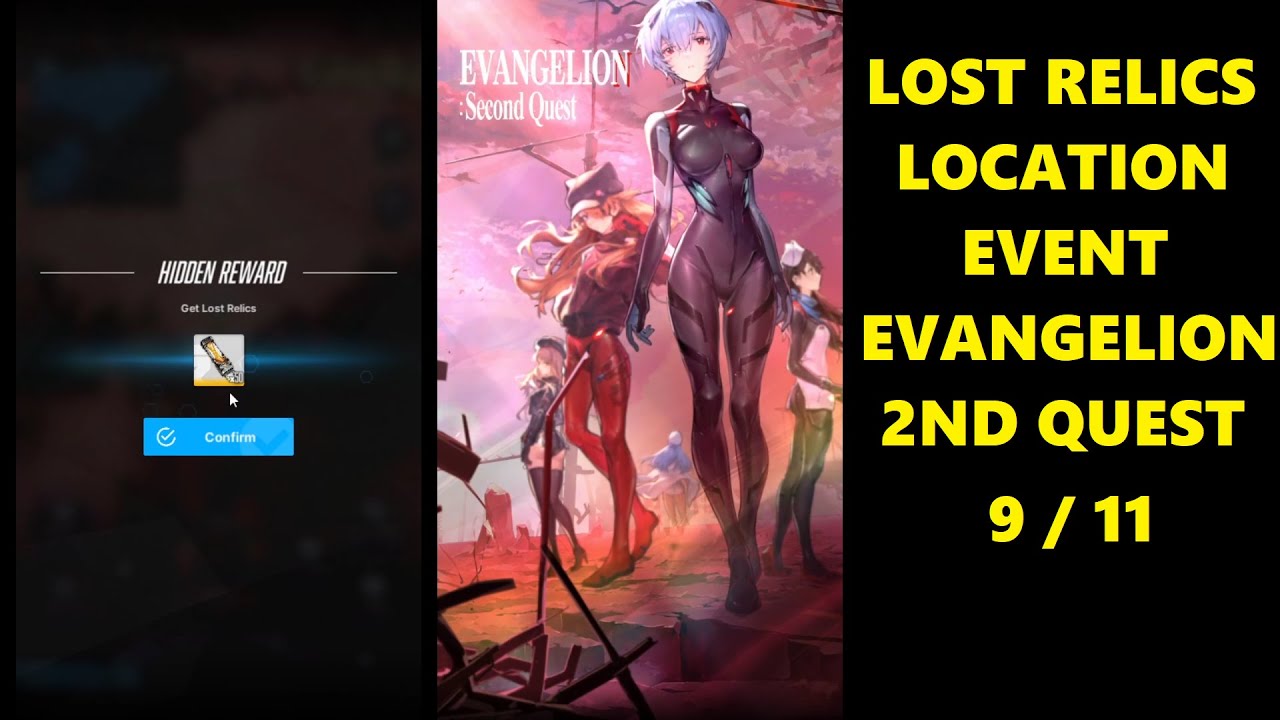 9/11 Lost Relics Location at Event Second Quest | GODDESS OF VICTORY ...