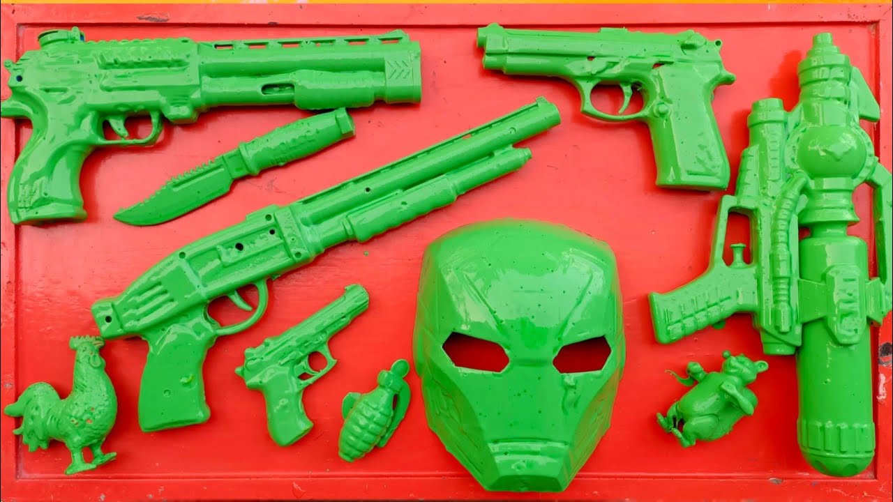 Cleans shotgun Ak47, Cowboy Pistol, Dino Watermark Gun, Classic Pistol ...