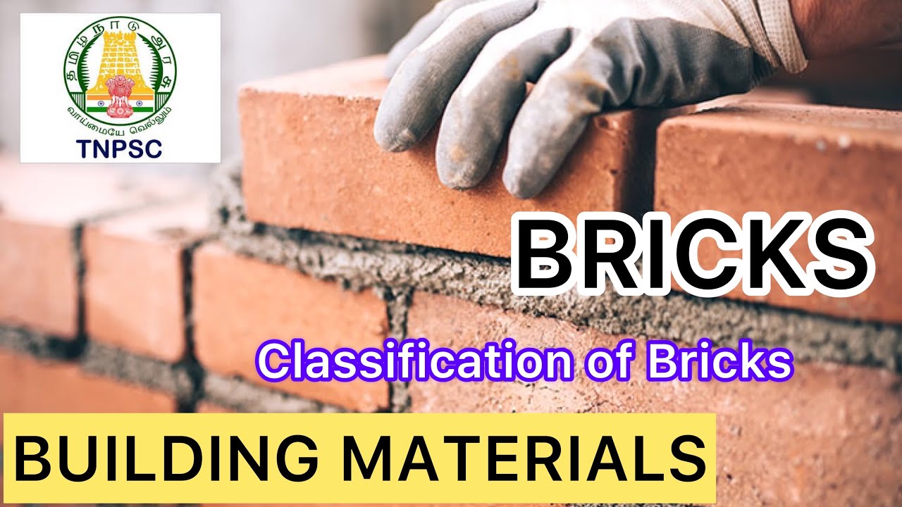TNPSC/BUILDING MATERIAL/BRICKS - 1 - YouTube