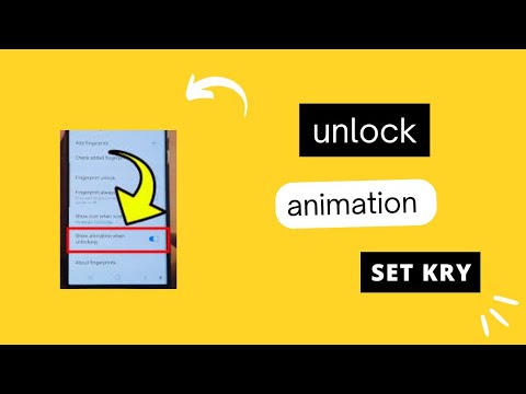 Unlock Animation on 4GB ROM Devices | Unlocking Animation - YouTube