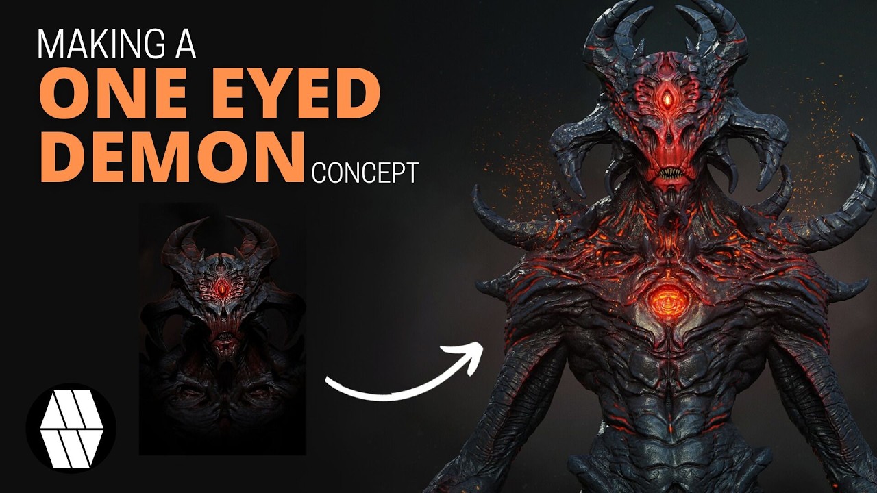 Making of - 'One Eyed Demon' Concept - YouTube