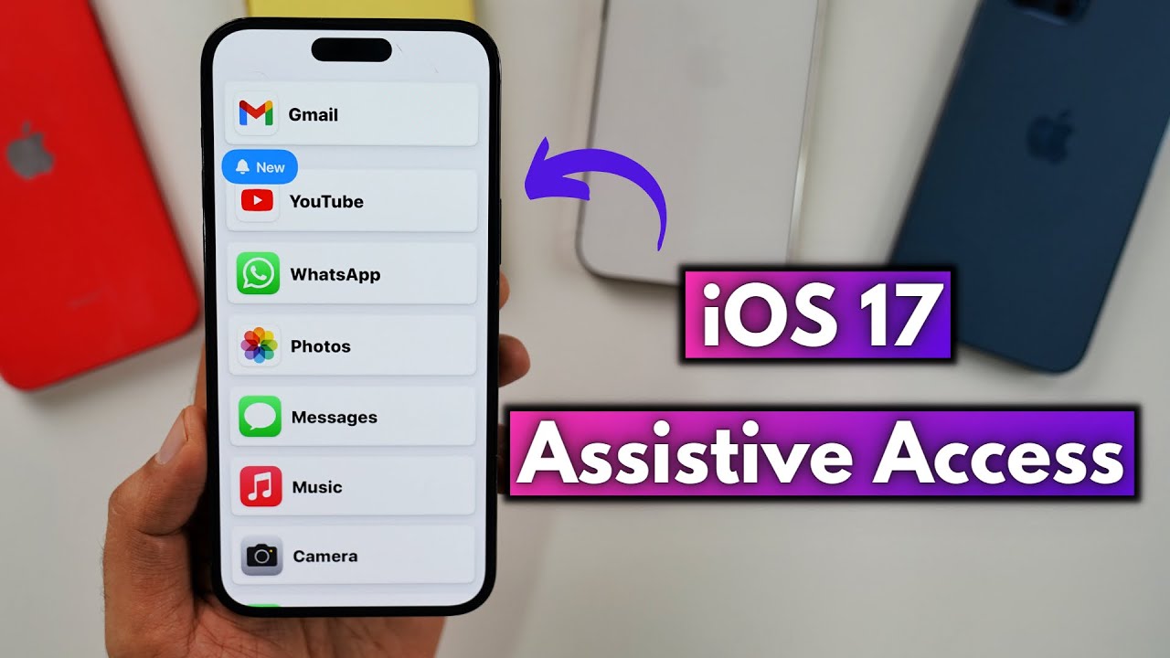 iOS 17 Important Feature | Assistive Access - YouTube