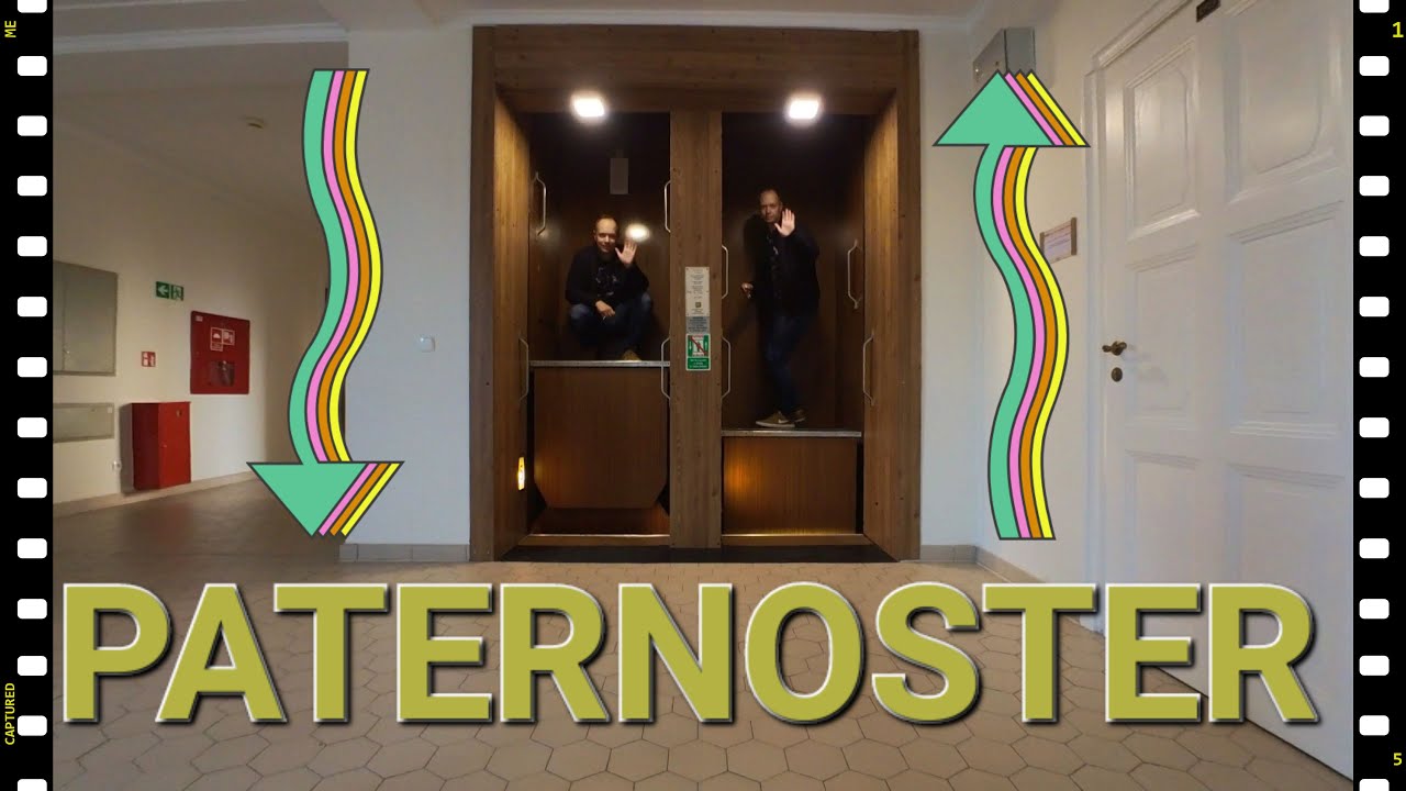 PATERNOSTER (winda paciorkowa) - Katowicka WINDA, która nigdy się nie zatrzymuje! - YouTube