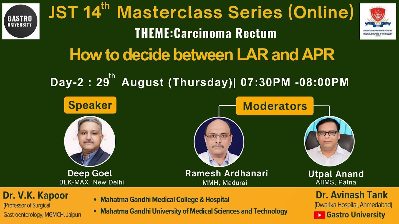 How to decide between LAR and APR - YouTube