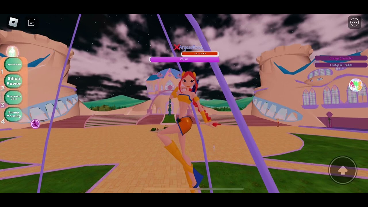 The new fairy is out! Glam Magic Power..Silicya Magic #roblox #winx ...