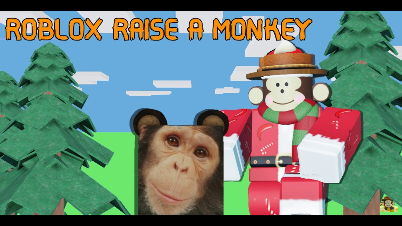 ROBLOX RAISE A MONKE! (Pt1) - YouTube
