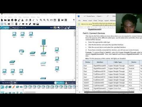 4 7 1 Packet Tracer Connect the Physical Layer - YouTube