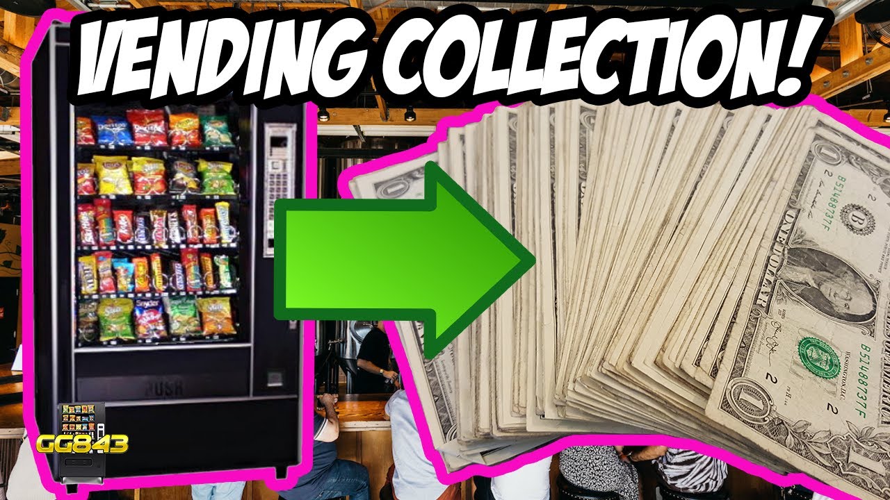 Collecting Money From Our Brewery Vending Machine! - YouTube