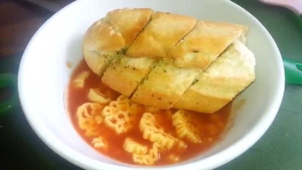 moshi monsters food for kids hienz pasta shapes garlic bread tasty ...