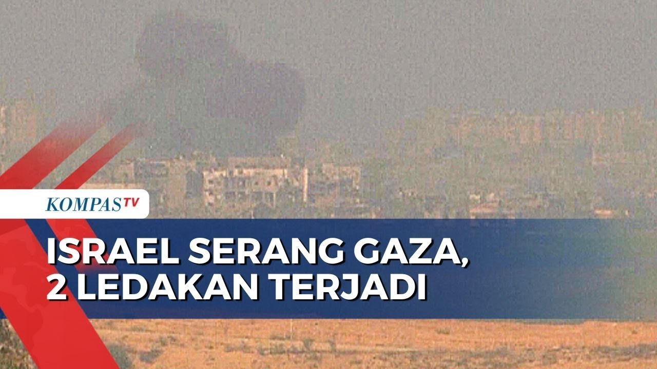 Ledakan Besar Sempat Terdengar dan Terekam Saat Israel Serang Gaza ...