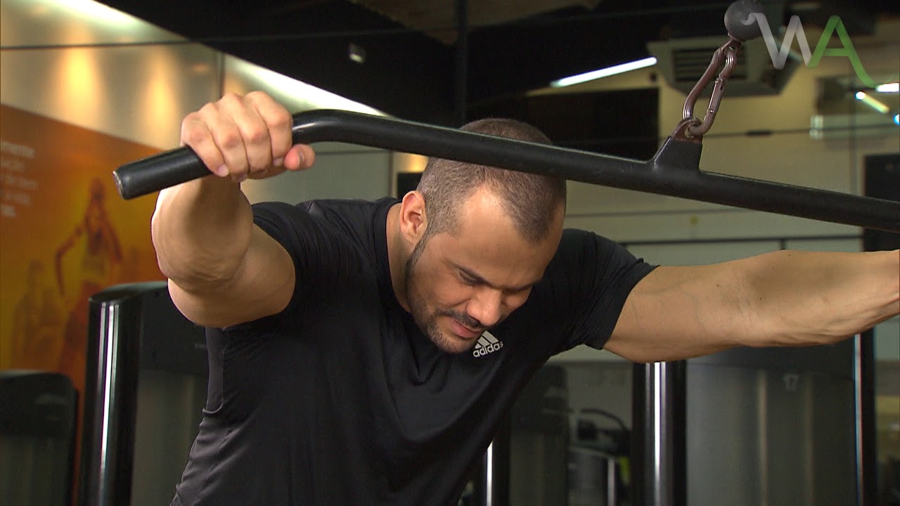 PULL OVER NA POLIA COM BARRA LONGA - YouTube