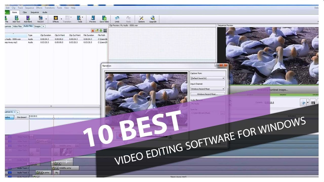 Top 10 Best Free Video Editing Software for Windows - YouTube